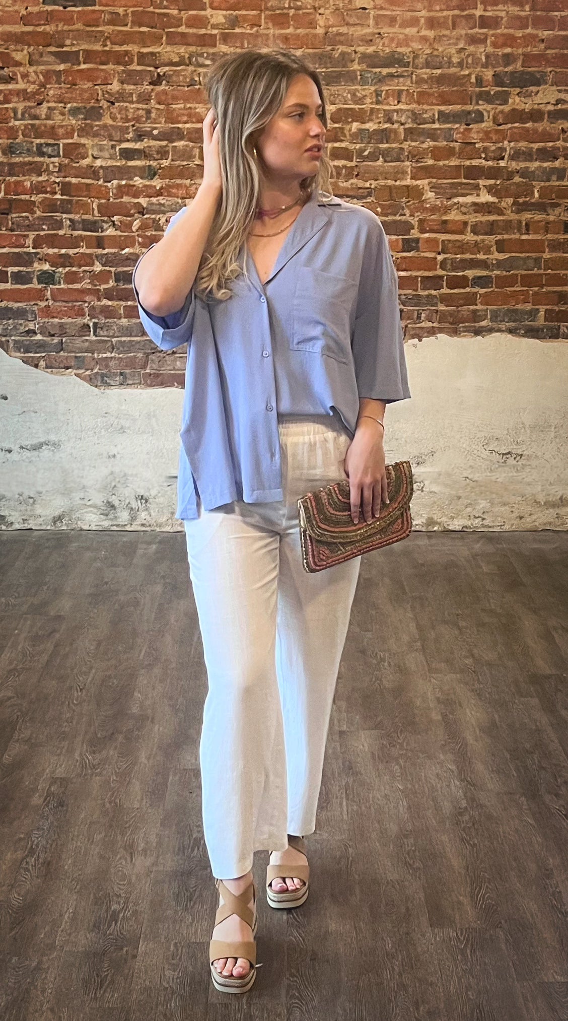 Sandals in Hand Pants – Vintaj Cowgirl